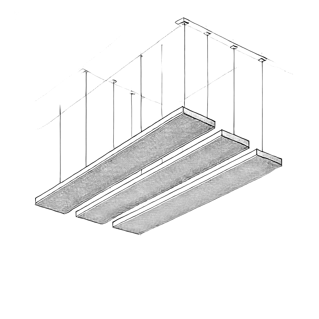 Panneaux Acoustiques Suspendus pour Plafonds | Openspaces